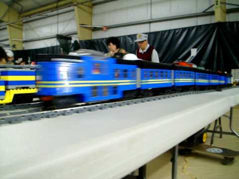 Lego Via Rail Train - YouTube