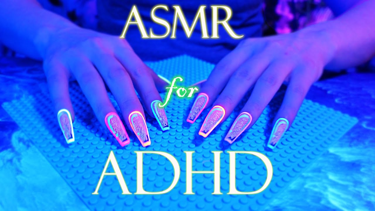 ASMR for ADHD 💜Changing Triggers Every Minute 💜 ASMR to Help You Focus - YouTube