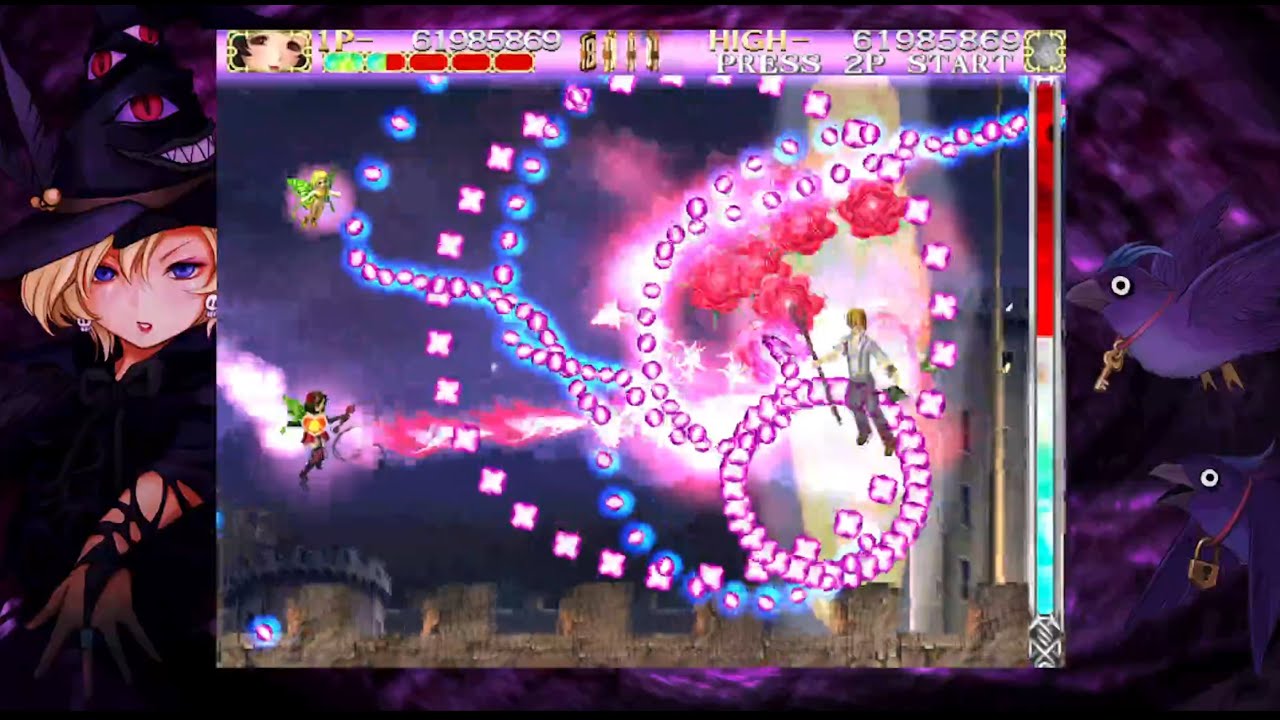 [CAVE Shmups] Deathsmiles - Rosa ALL CLEAR (No DeathBullets/ Normal ...