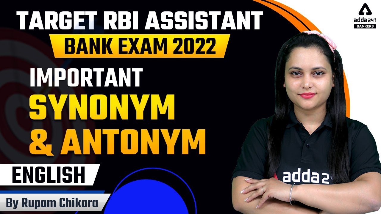 RBI Assistant 2022 Notification | RBI Assistant English | Important ...
