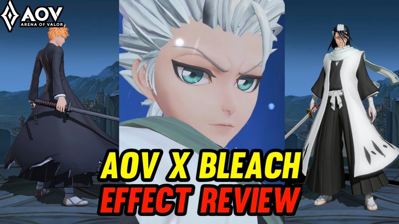AoV : NEW SKIN AOV X BLEACH | EFFECT REVIEW - ARENA OF VALOR - YouTube