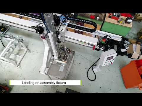 Gantry Automation with part feeder to Cylinder Assembly Line ...