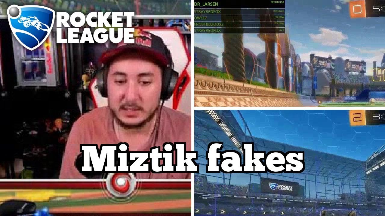 Daily Rocket League Highlights: Miztik fakes - YouTube