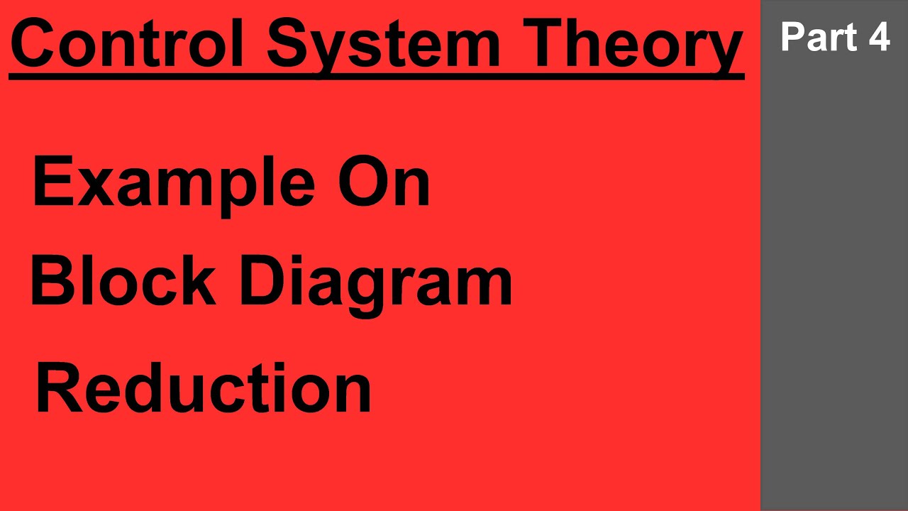 Example on Block Diagram reduction - YouTube