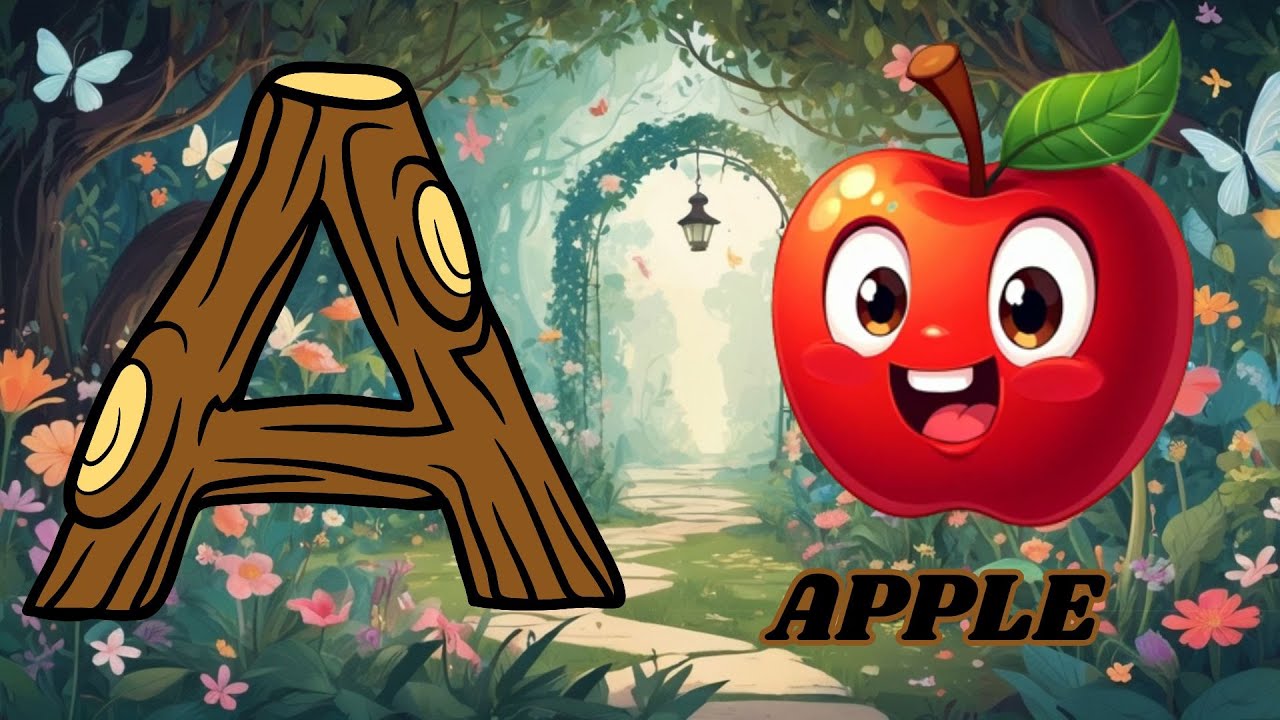 🎶🎨 Magical ABC Phonics Adventure! A for Apple 🌈 Learn Letters, Sounds ...