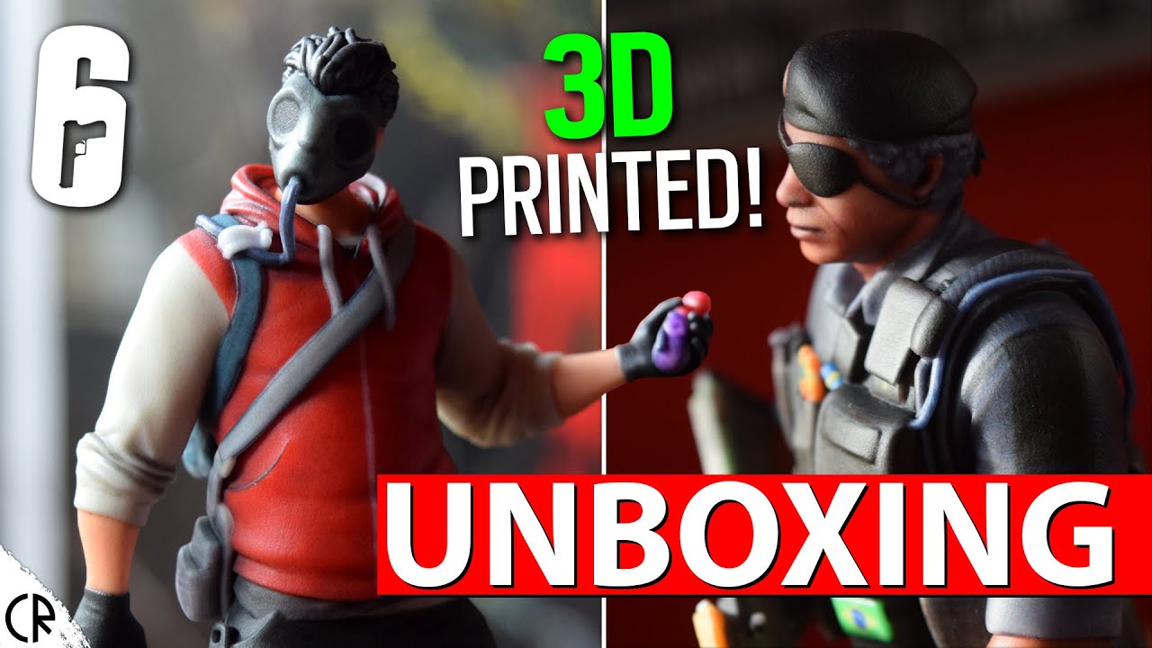 Unboxing 3D Printed R6 Figures - Rainbow Six Siege - Integral Reality ...