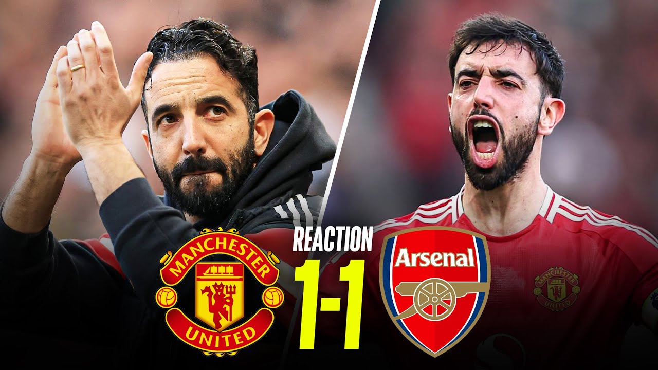 Will Arsenal finish second? MATCH REACTION | Man Utd 1 - 1 Arsenal ...