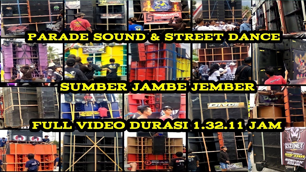 FULL VIDEO PARADE SOUND DAN STREET DANCE 2022 SUMBER JAMBE KABUPATEN ...