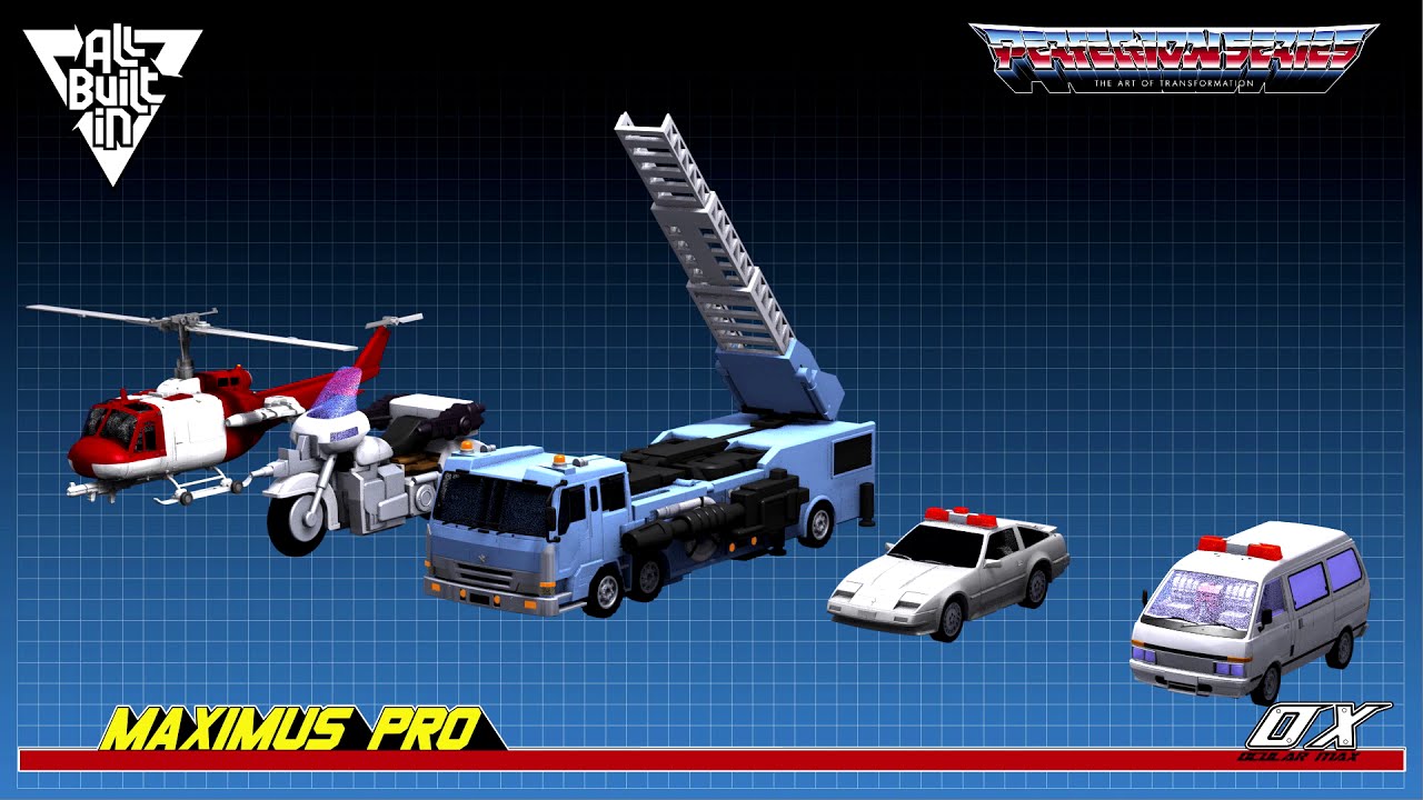 Maximus Pro ALL-BUILT-IN Combiner by Ocular Max (TFCON'20 animated ...