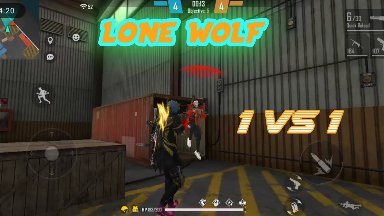 New Mode Free Fire 1vs1 How To Play Lone Wolf Mode 1vs1 Free Fire