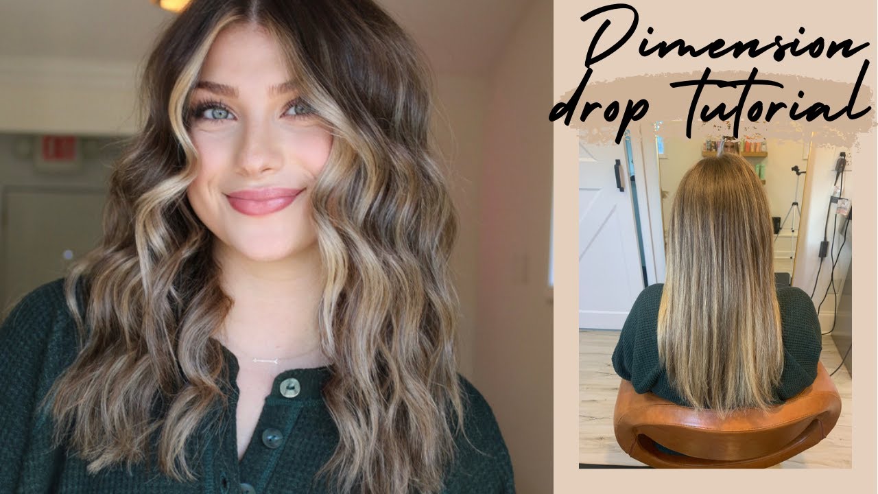 Dimension Drop Hair Tutorial | Dimensional Lived In Blonde | Sandy ...