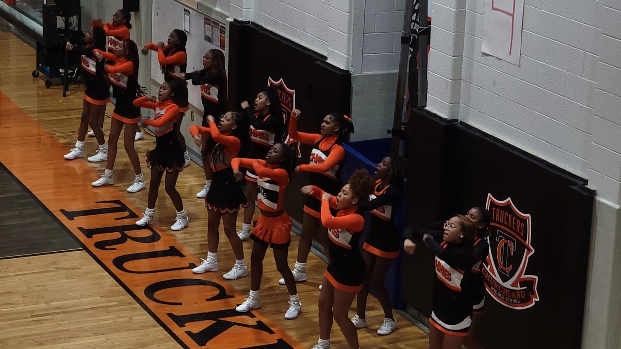 CHURCHLAND-33 VS WATERS-30 PORTSMOUTH MIDDLE SCHOOL GIRLS 🏀 - YouTube