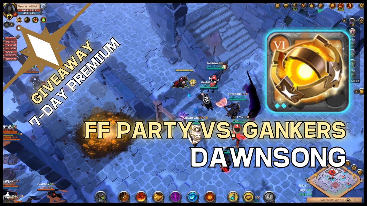 Albion Online PvP: Ganker Party vs. Fame Farm Party(Dawnsong)+Giveaway ...