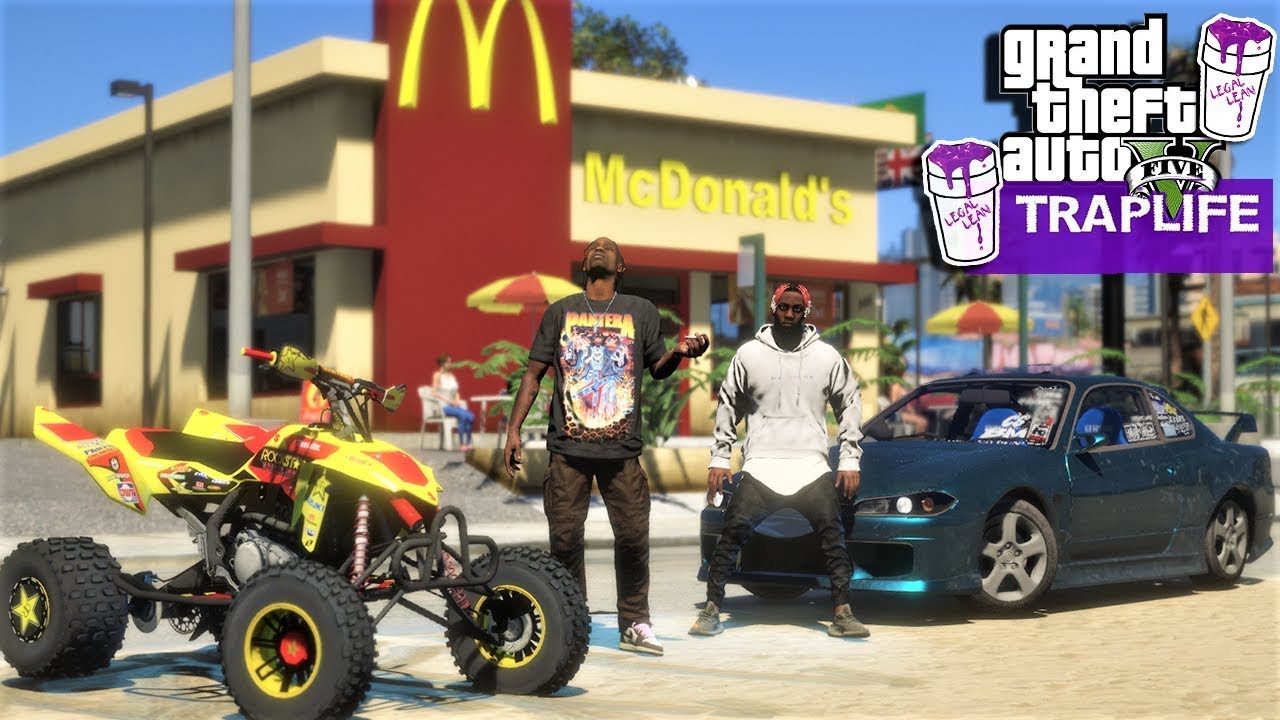 GTA 5 REAL LIFE MOD |#1 TRABAJO CON FAMOSOS (TRAP LIFE) - YouTube