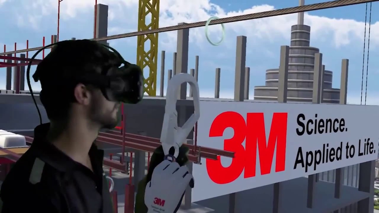3M Fall Protection Virtual Reality Experience For Education & Training ...