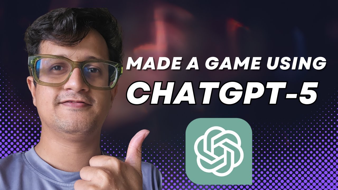 I tested ChatGPT-5 to make a game - YouTube