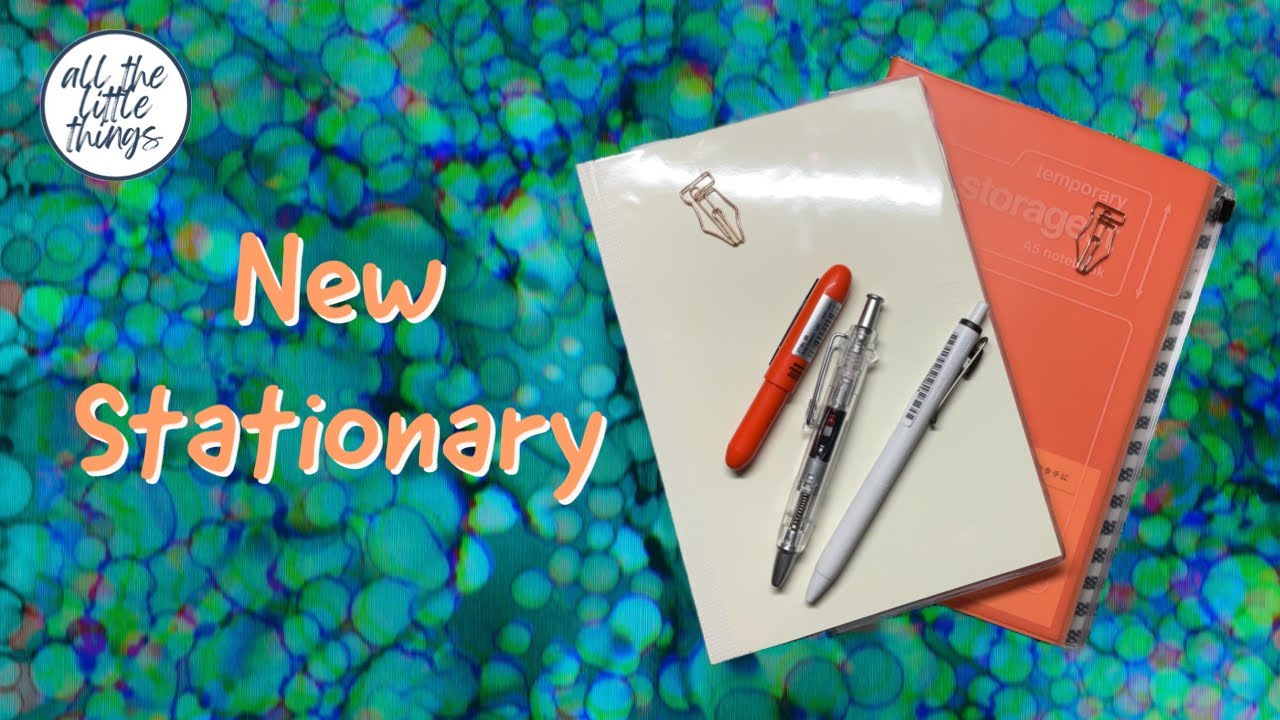 A few new pens and notebooks… - YouTube