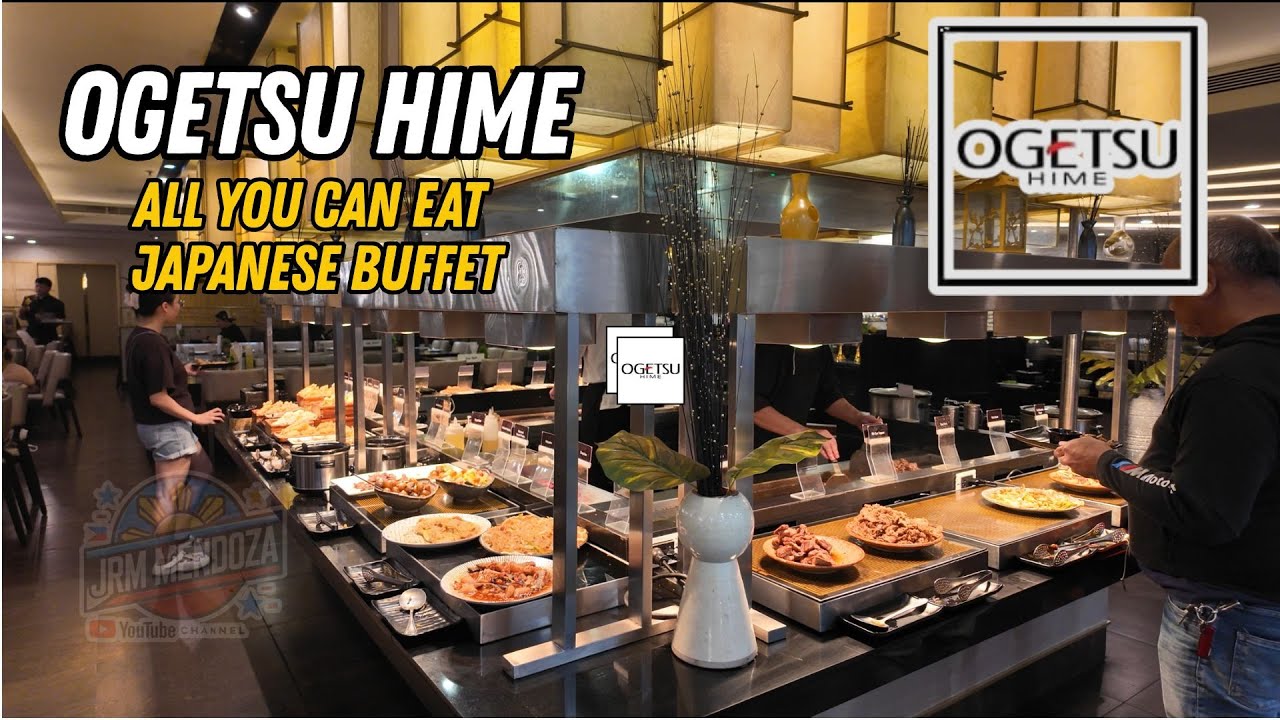[4K] OGETSU HIME BUFFET IN SM MEGAMALL | Must-Try Authentic Japanese ...