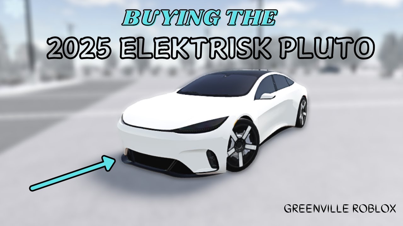 BUYING THE NEW 2025 ELEKTRISK PLUTO // GREENVILLEROBLOX #roblox # ...