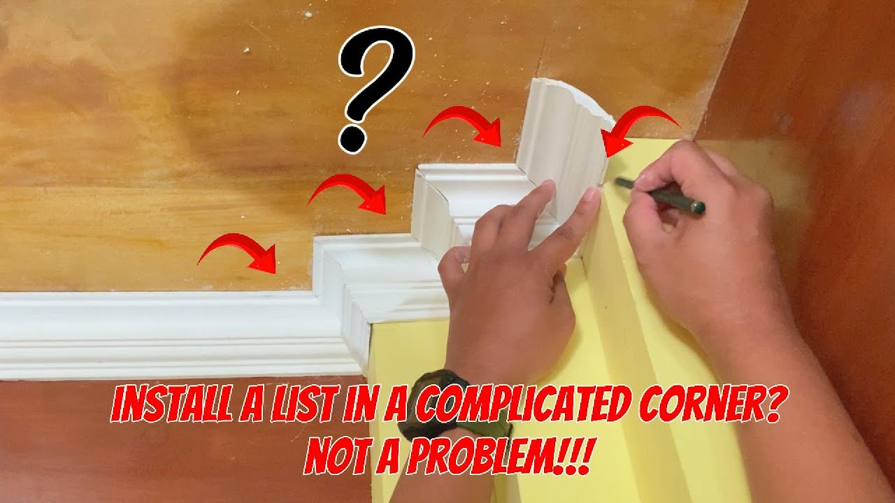 How to Install Trim on a Complicated Corner – Perfect Fit Every Time! 🔨 ...