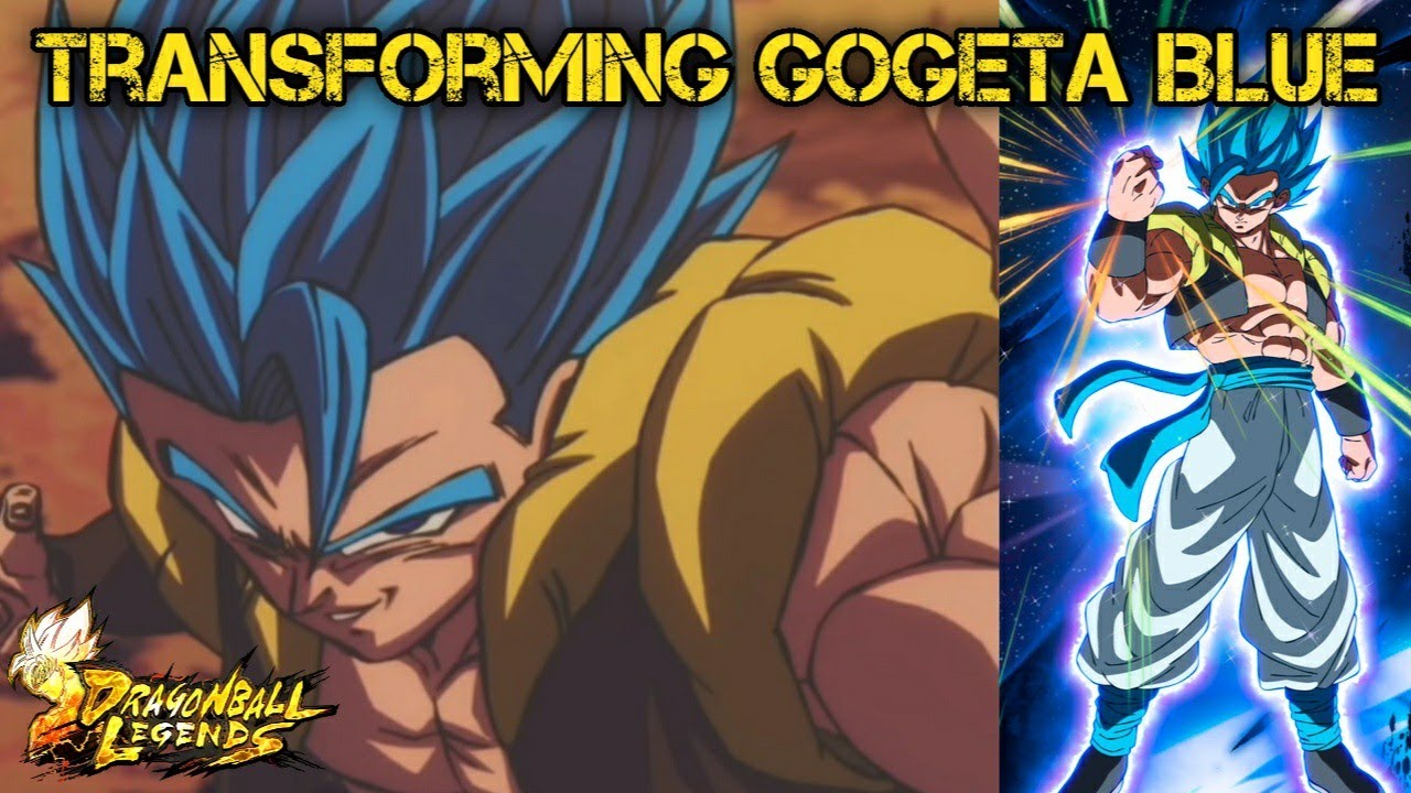 Transforming SSGSS Gogeta Moveset | Dragonball Legends - YouTube