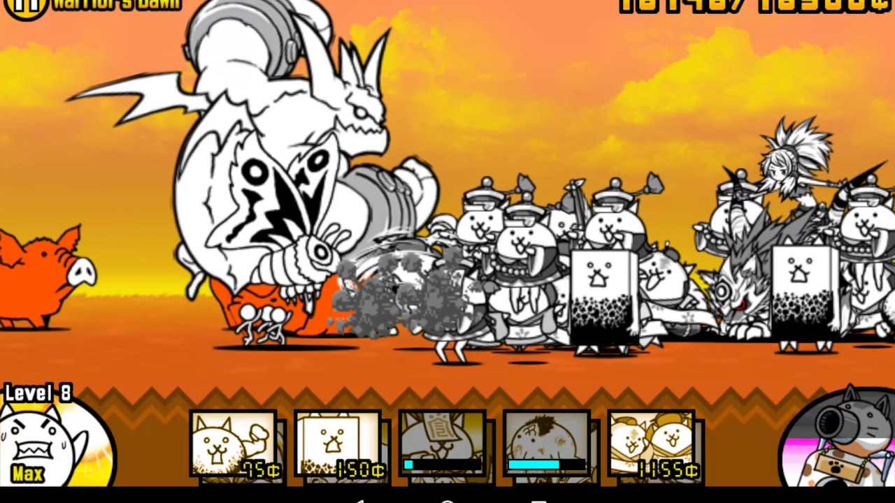 The Battle Cats 20170308 Body & Souls 2-4 กองทัพแห่งความมืด - Slothอะไร ...