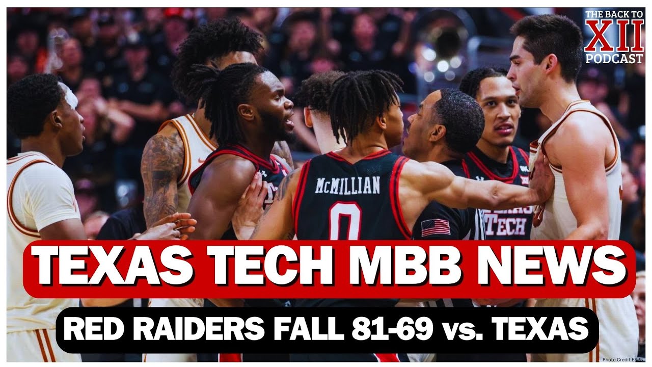 Texas Tech Basketball Has To Make Some Changes ASAP! | Lose 81-69 vs ...
