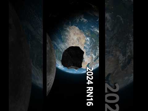 Nasa warns RN16 Asteroid heads towards earth 2024. #space