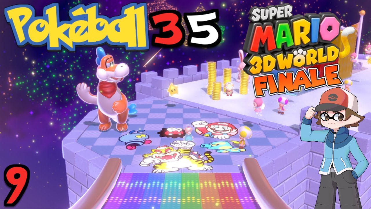 | Super Mario 3D World Episode 9 FINALE | - The Champions Road - YouTube