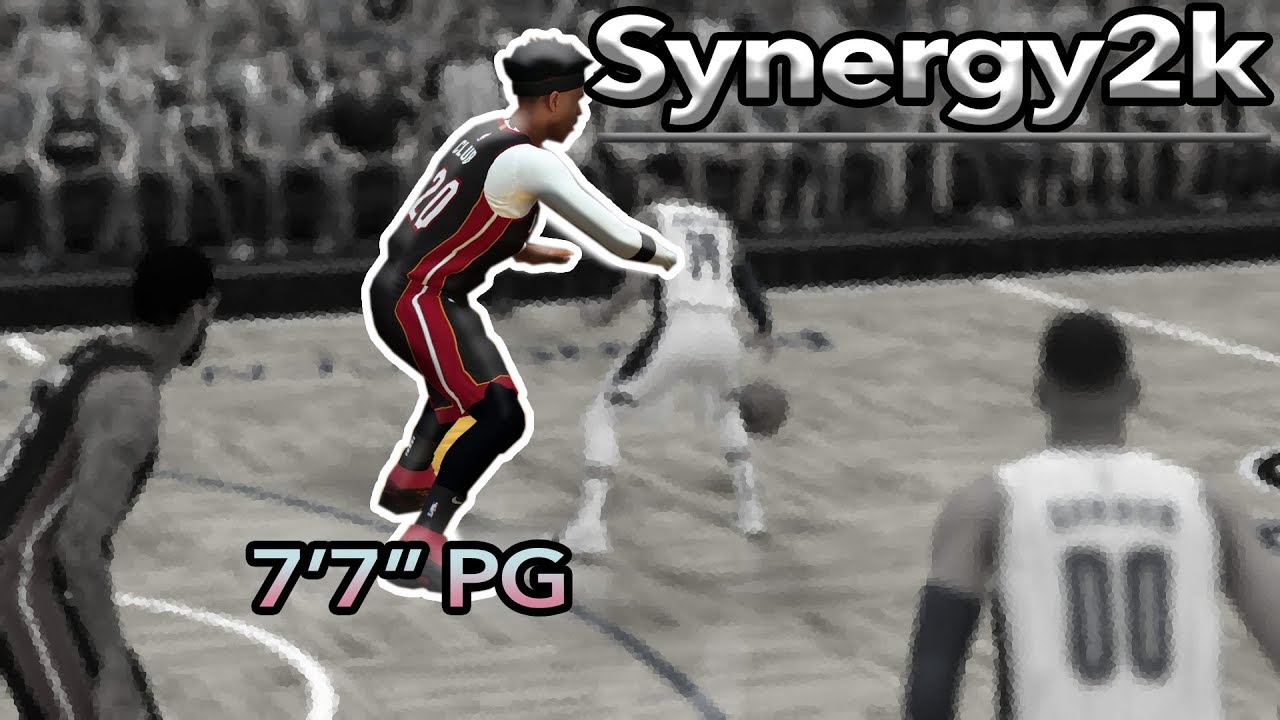 7'7" Point Guard!? NBA 2k19 Synergy2k Tutorial + Gameplay - YouTube