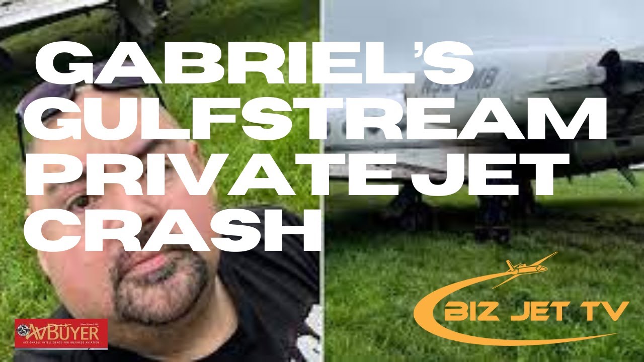 Comedian Gabriel's Gulfstream Jet Crash - YouTube