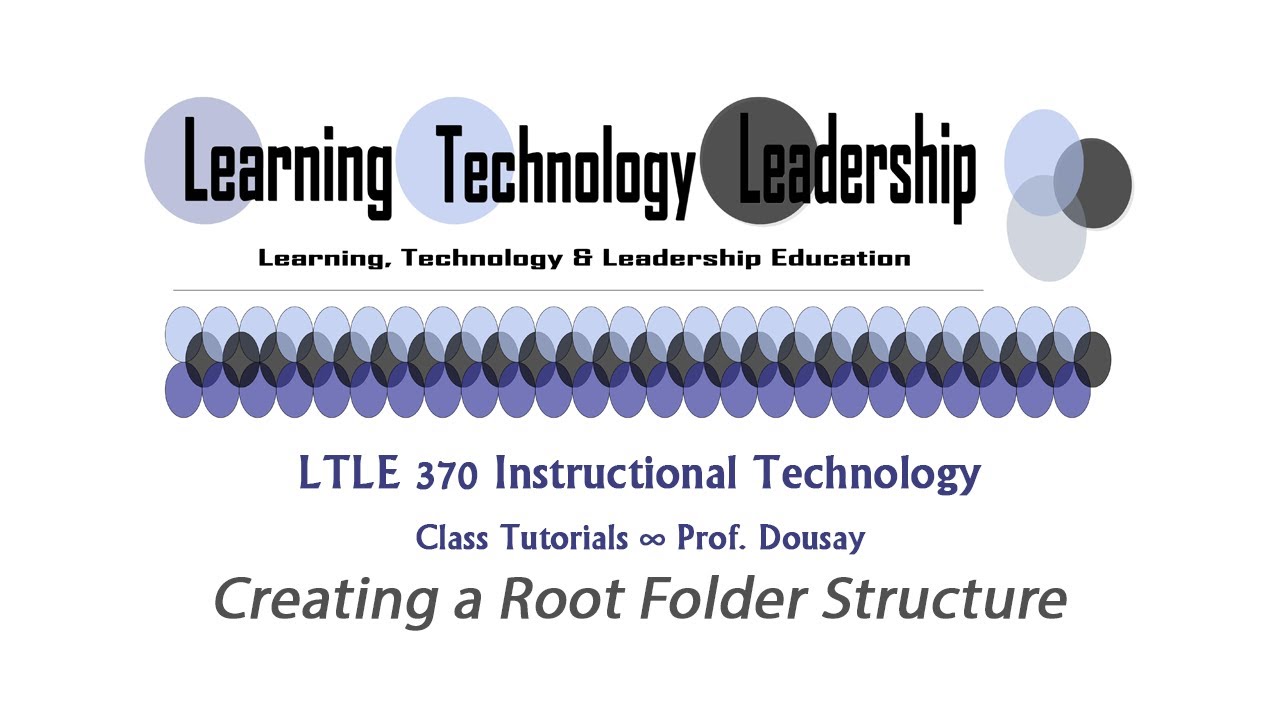 Creating a Root Folder Structure - YouTube