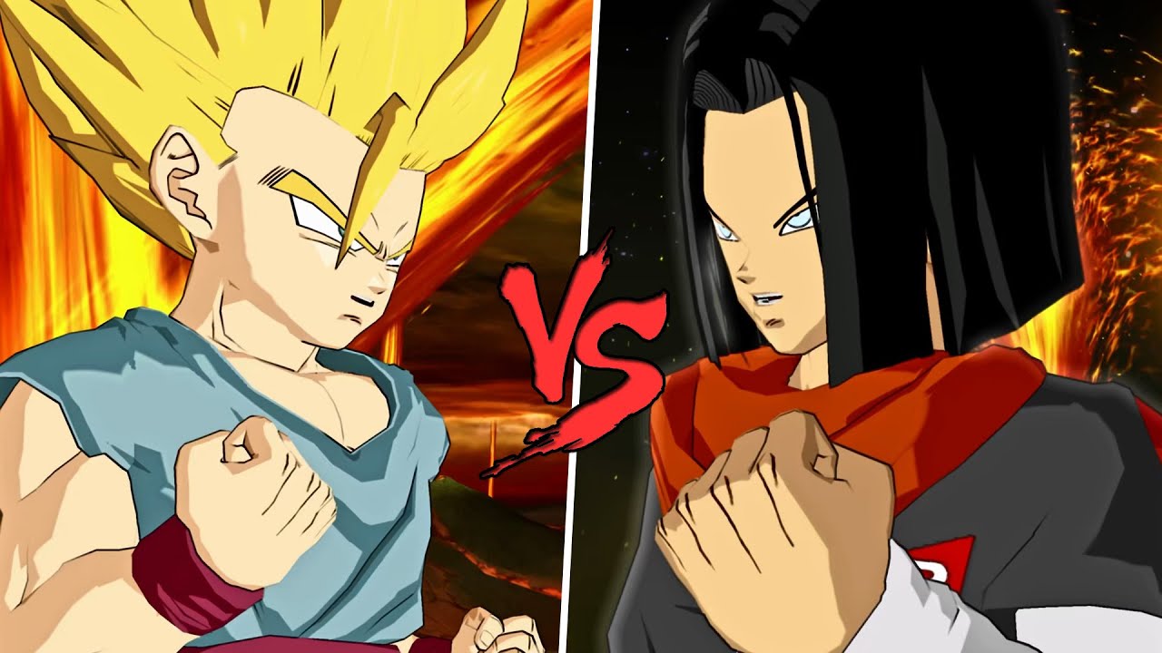 Teen Gohan Vs. Android 17 - Hardest Level Epic Fight | DRAGON BALL Z ...