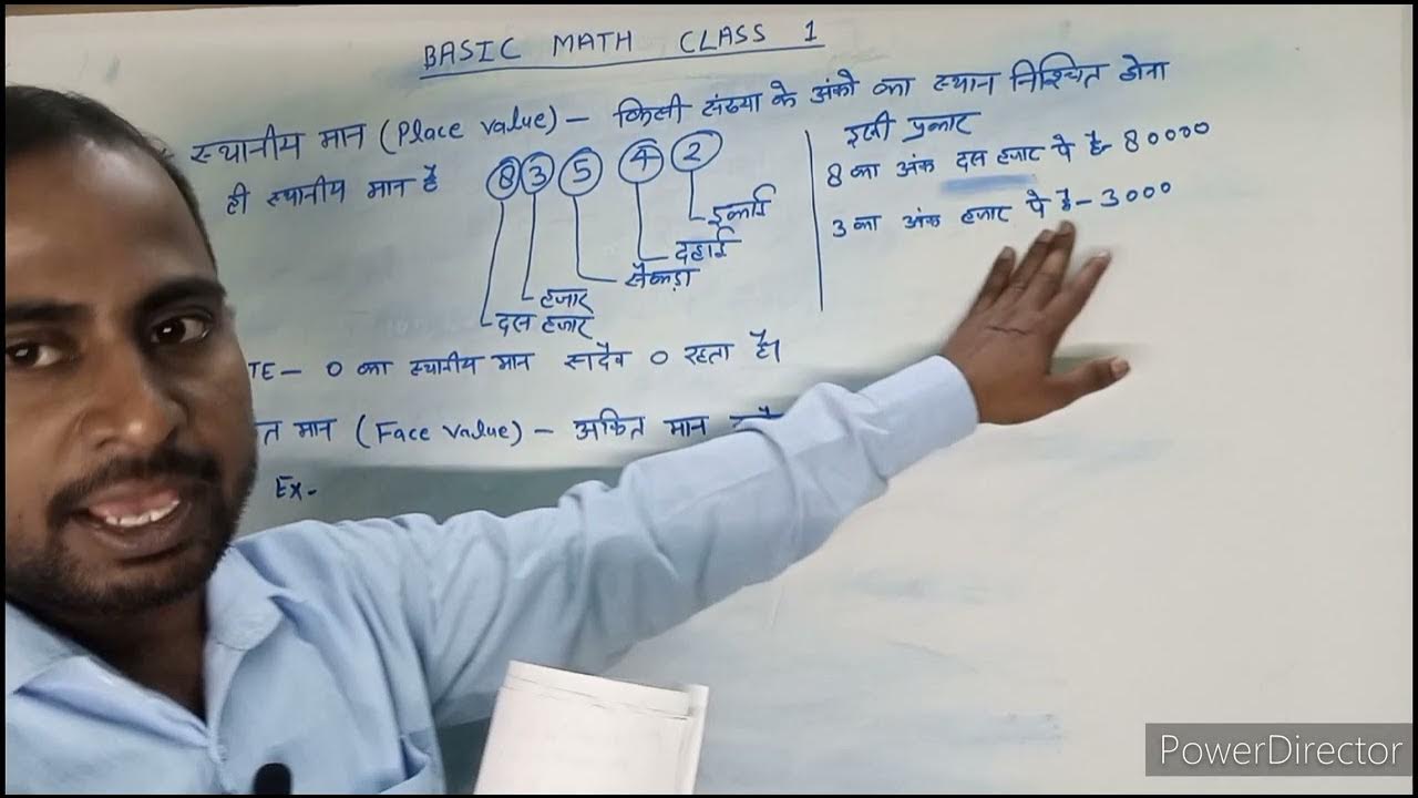 BASIC MATH CLASS 1 - YouTube