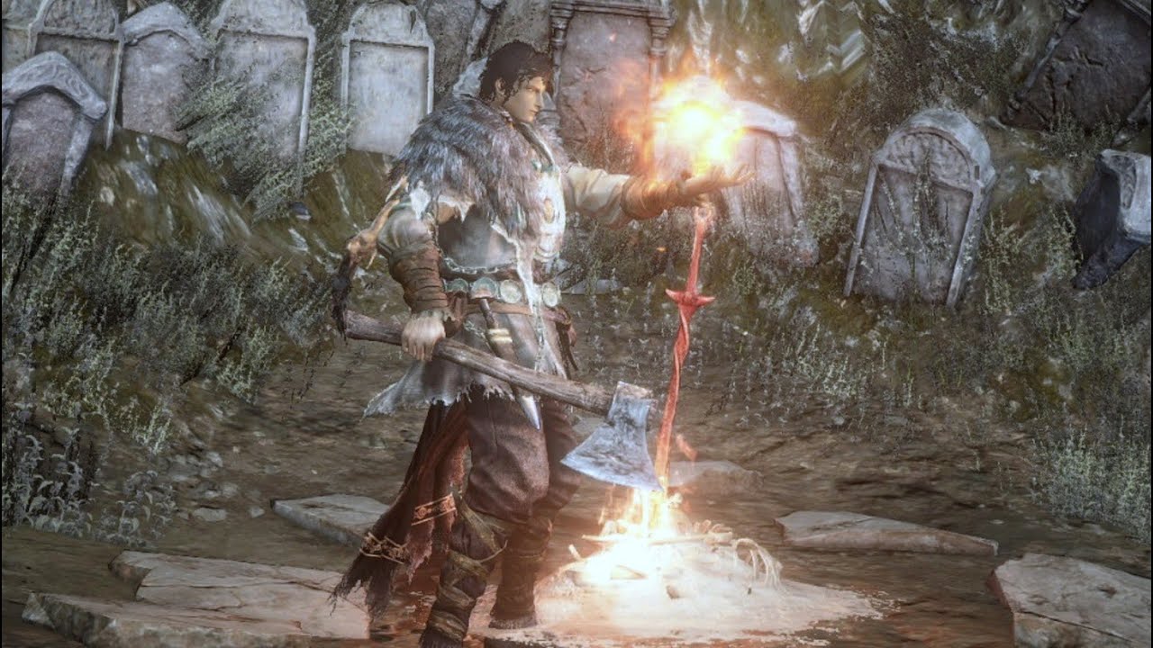 Dark Souls 3: Pyromancer Gameplay - YouTube
