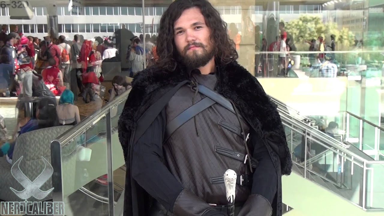 JON SNOW! Game Of Thrones Cosplay at Otakon 2015 - YouTube