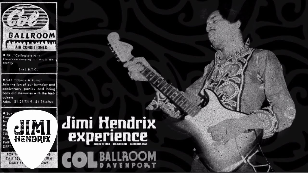 The Jimi Hendrix Experience - Red House (Iowa 1968) - YouTube