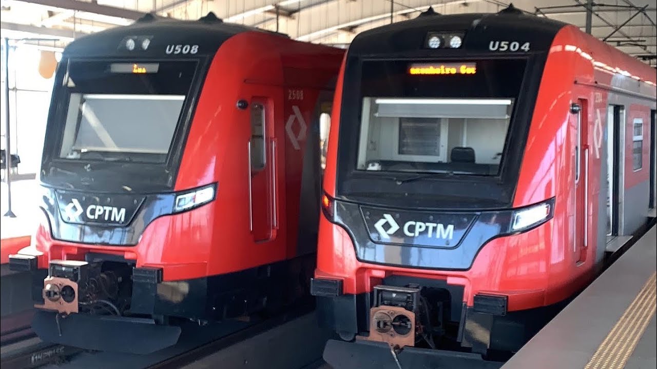 CPTM • Movimentação de Trens Série 2500, 8500 e Frota L - YouTube