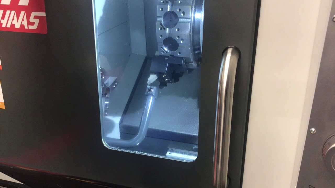 Haas Lathe - Setup a Job using the ATP - YouTube