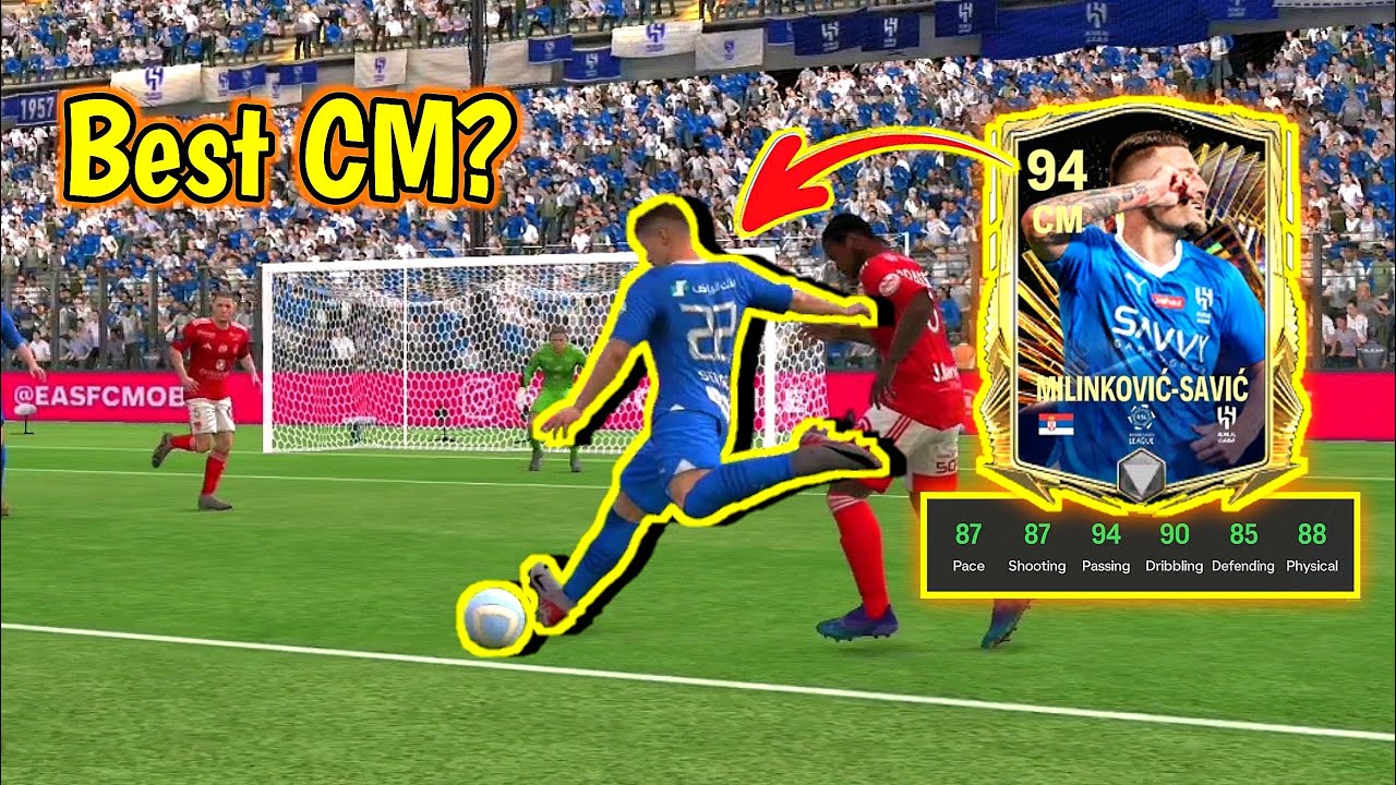 MILINKOVIC-SAVIC REVIEW | BEST CM? | FC MOBILE #fcmobile # ...