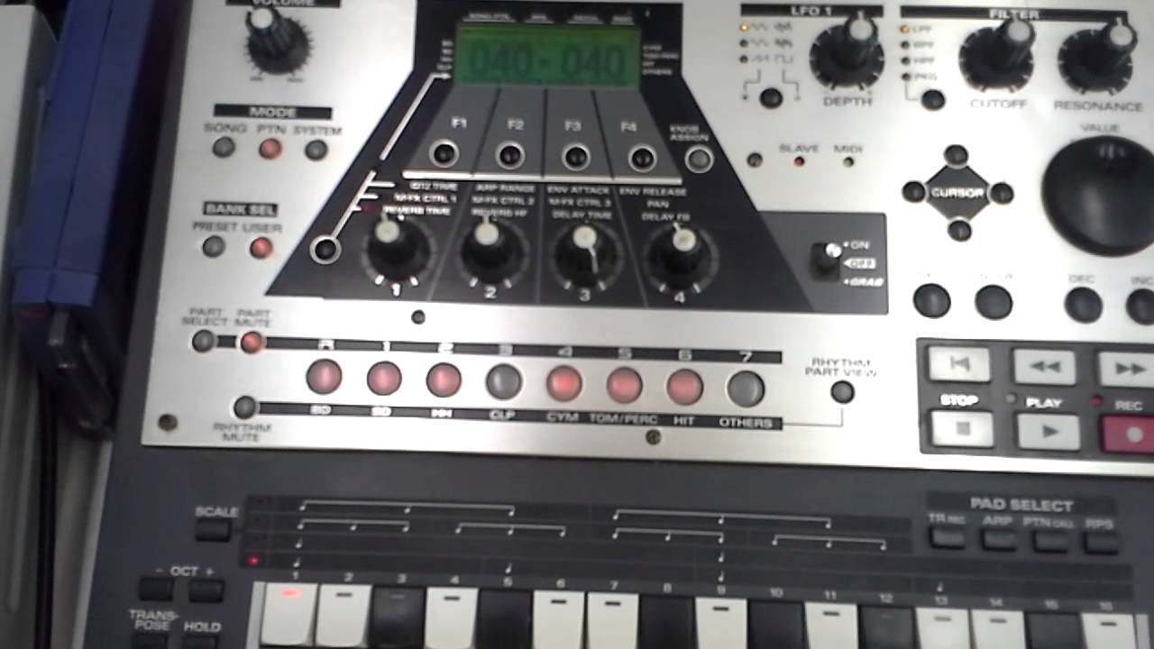 Roland MC-307 I need love - YouTube