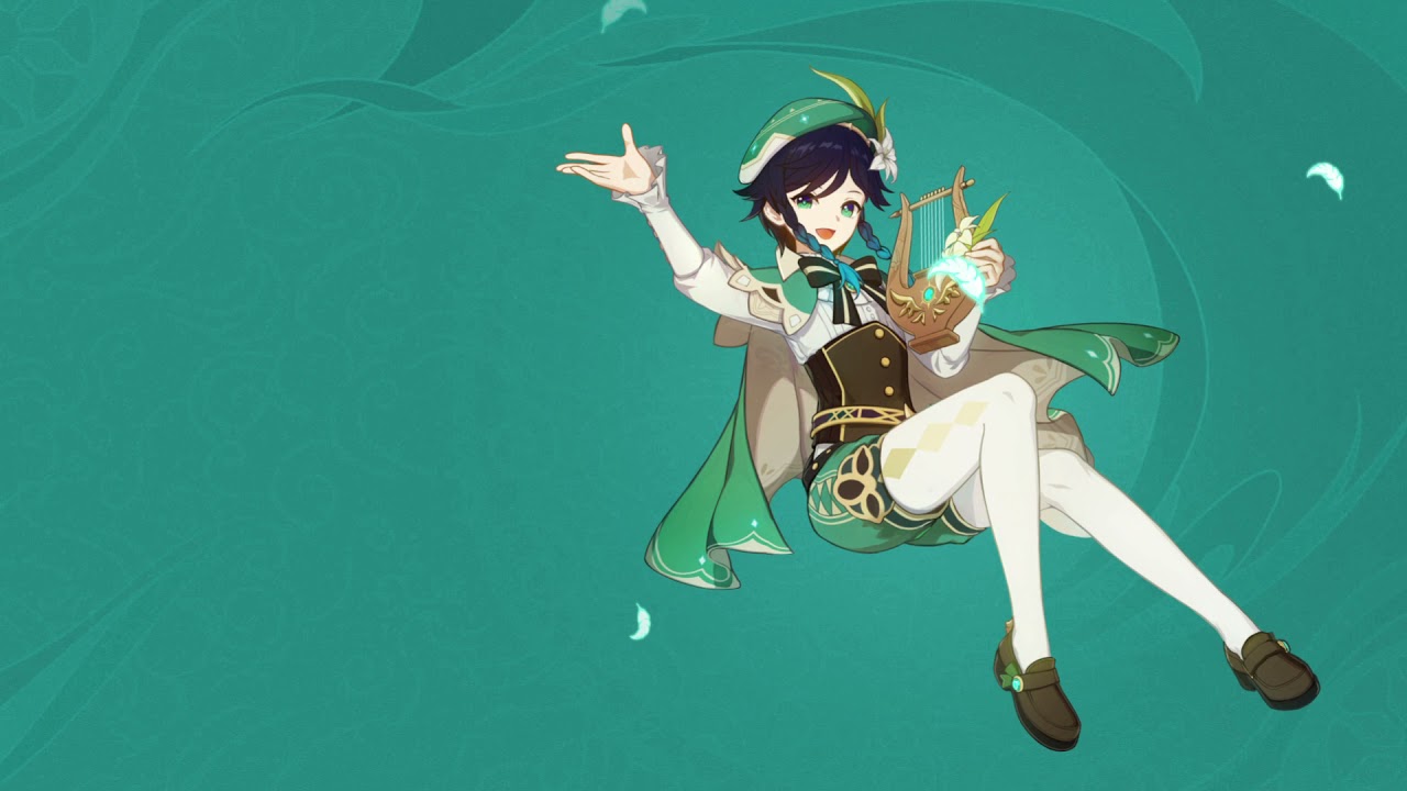 Venti's Live Wallpaper | Genshin Impact - YouTube