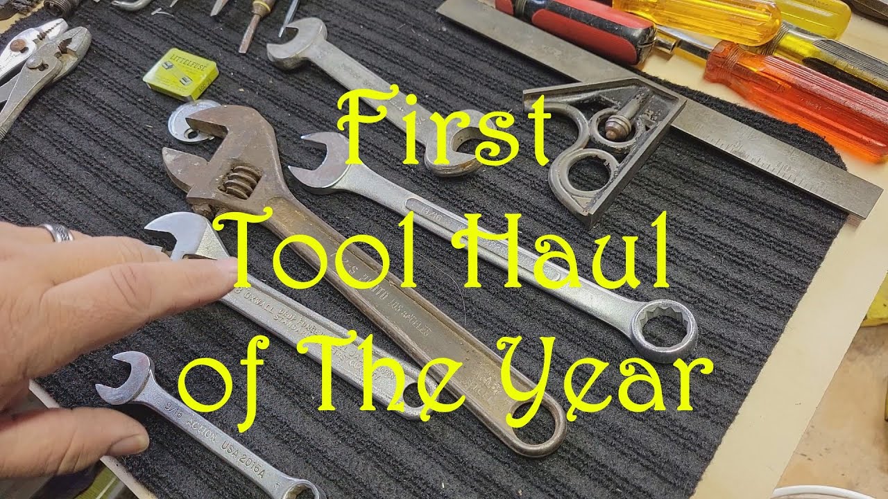The First Tool Haul of 2024 - YouTube