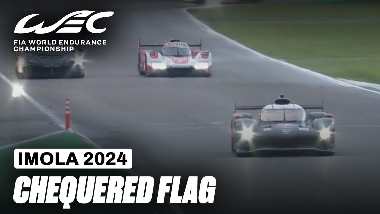 Last Laps and Chequered Flag I 2024 6 Hours of Imola I FIA WEC - YouTube