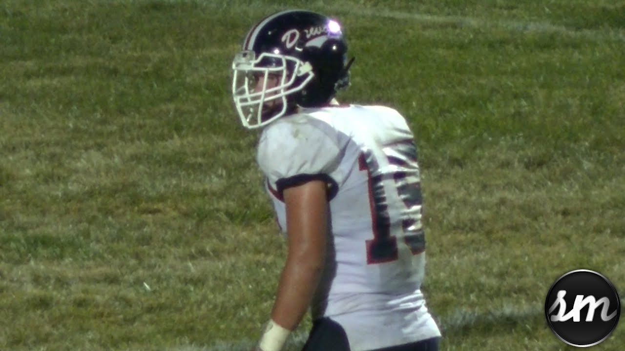 Peyton Bowyer scores 4 rushing Touchdowns in WIN @ Groveport Madison - Grove City 2015 - YouTube