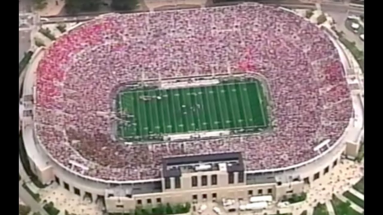 2000 Nebraska at Notre Dame Football - YouTube