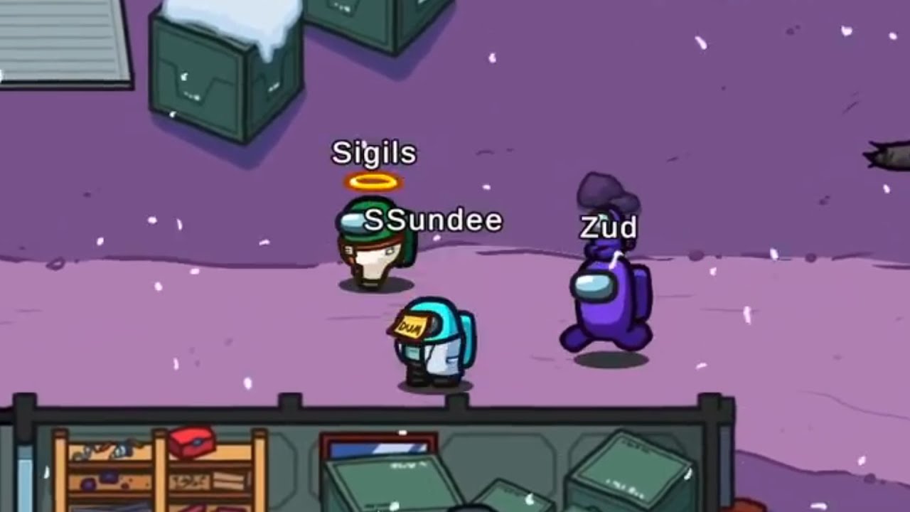 Zud outs himself in Among Us!! - YouTube