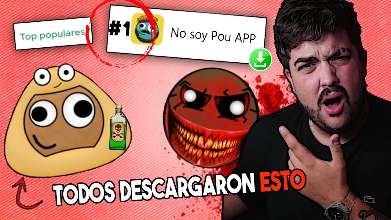 🔥 ... esta APP de POU FALSO es la MÁS DESCARGADA, pero es HORRIBLE ...
