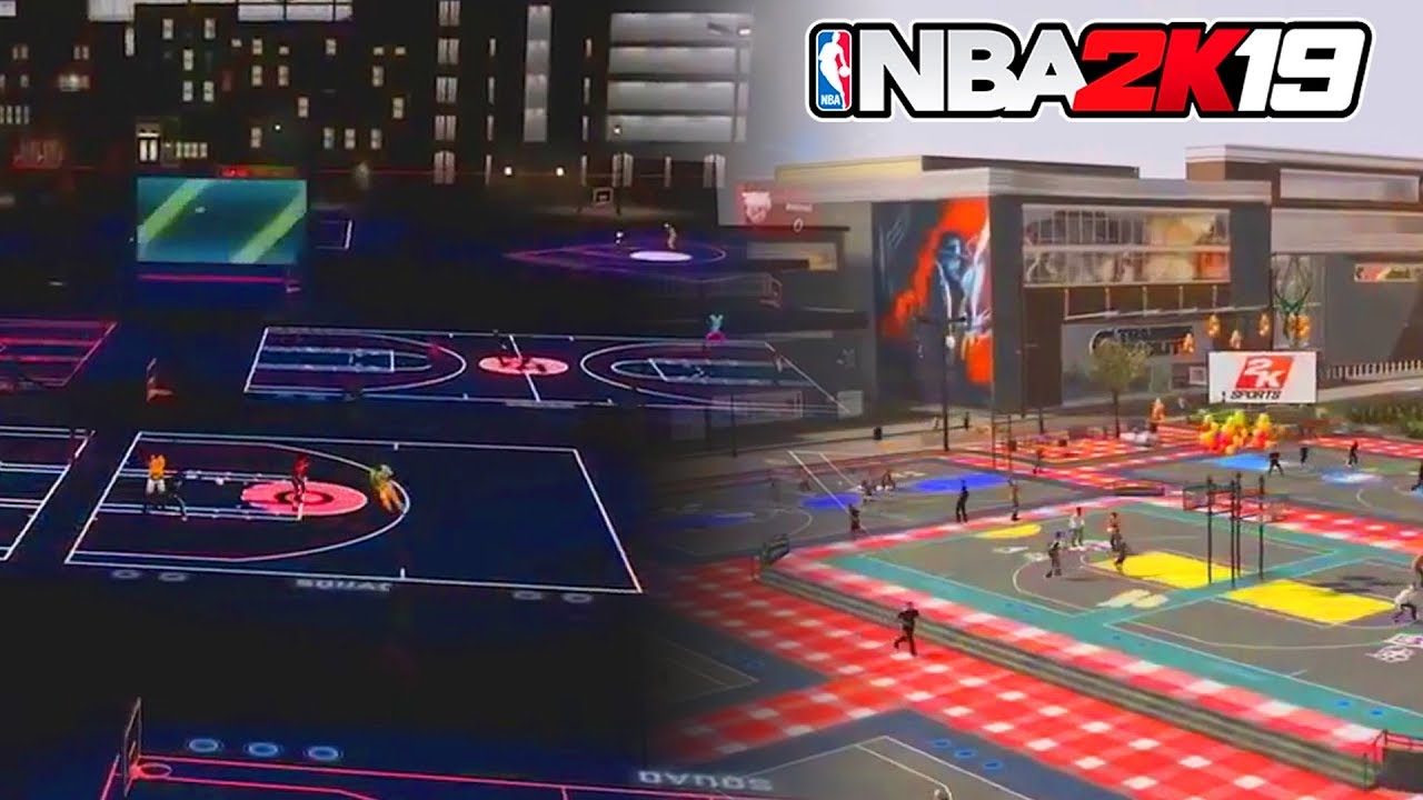 NBA 2K19 | CES NOUVEAUX PARKS SONT MAGNIFIQUES !! MASCOTTES, REC CENTER ...