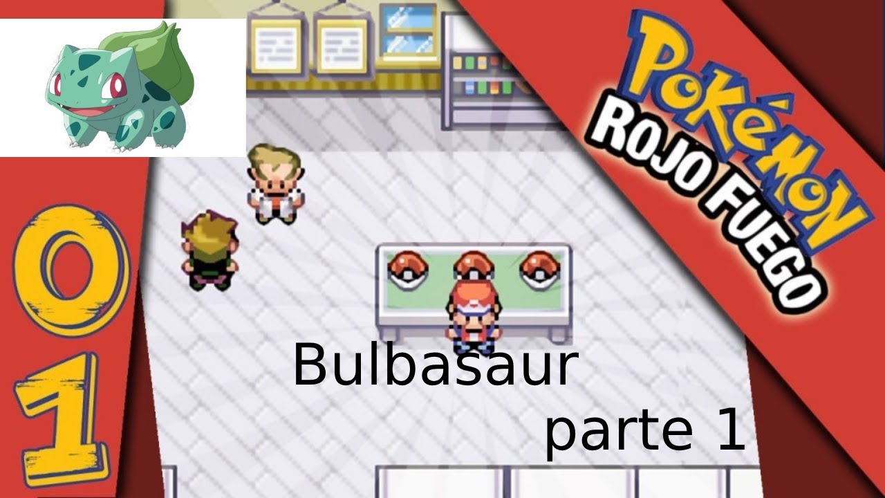 jugando pokemon edicion rojo fuego - YouTube